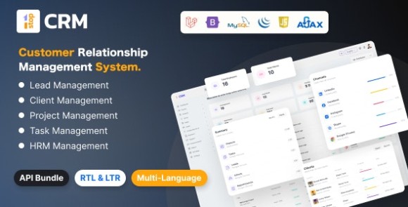 Onest CRM v1.0 - Customer Relation Management System PHP Script