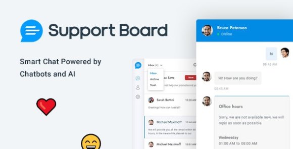 Chat v3.8.3 Nulled - Support Board - Chat - OpenAI Chatbot - PHP Script