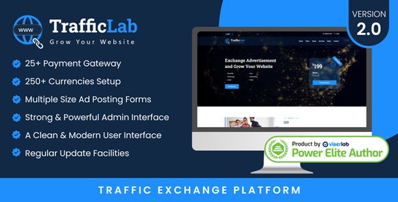TrafficLab v2.0 Nulled - Traffic Exchange Platform PHP Script - Nulled PHP Scripts