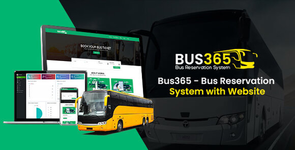 Bus365 v6.3 Nulled - Bus Reservation System with Website PHP Script