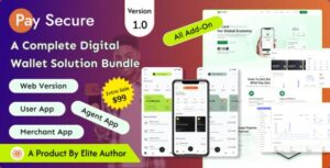 Pay Secure v1.0 - Digital Wallet Solution Bundle Script and App
